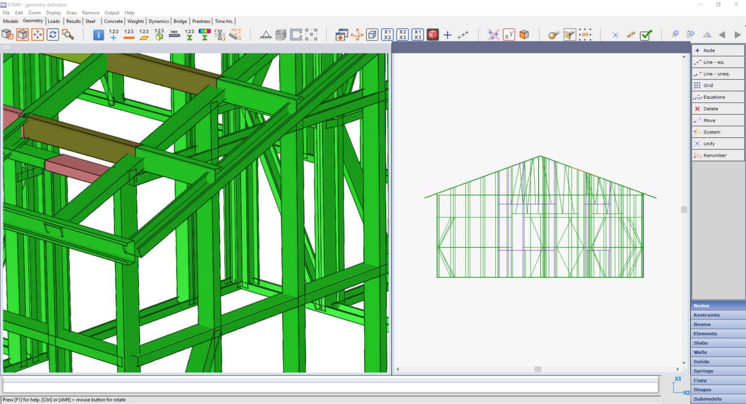 STRAP - Structural analysis software package - by ATIR Software